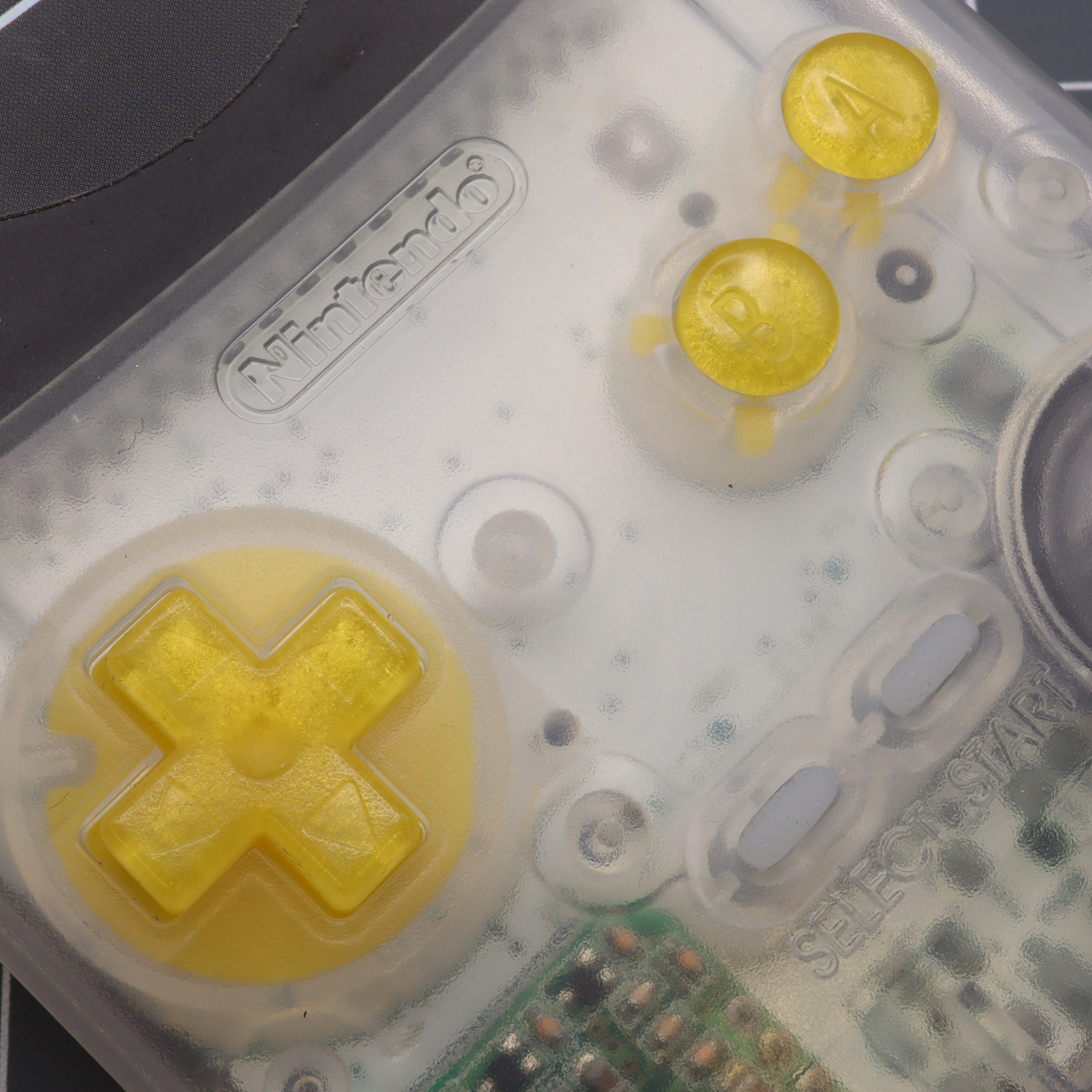 Game Boy Color Custom Resin Buttons Lemon Candy - Etsy