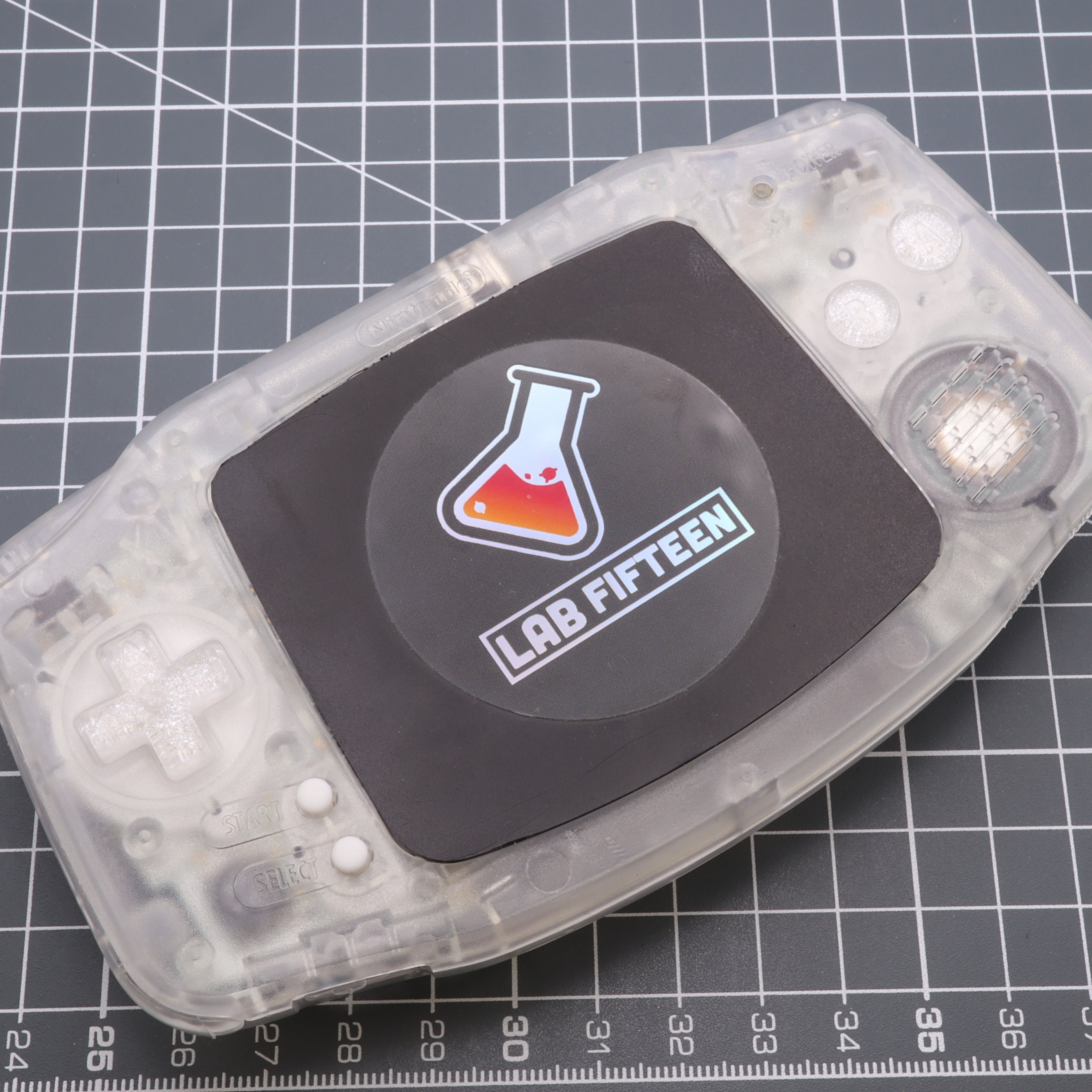 Game Boy Advance Custom Resin Buttons Pearl White - Etsy