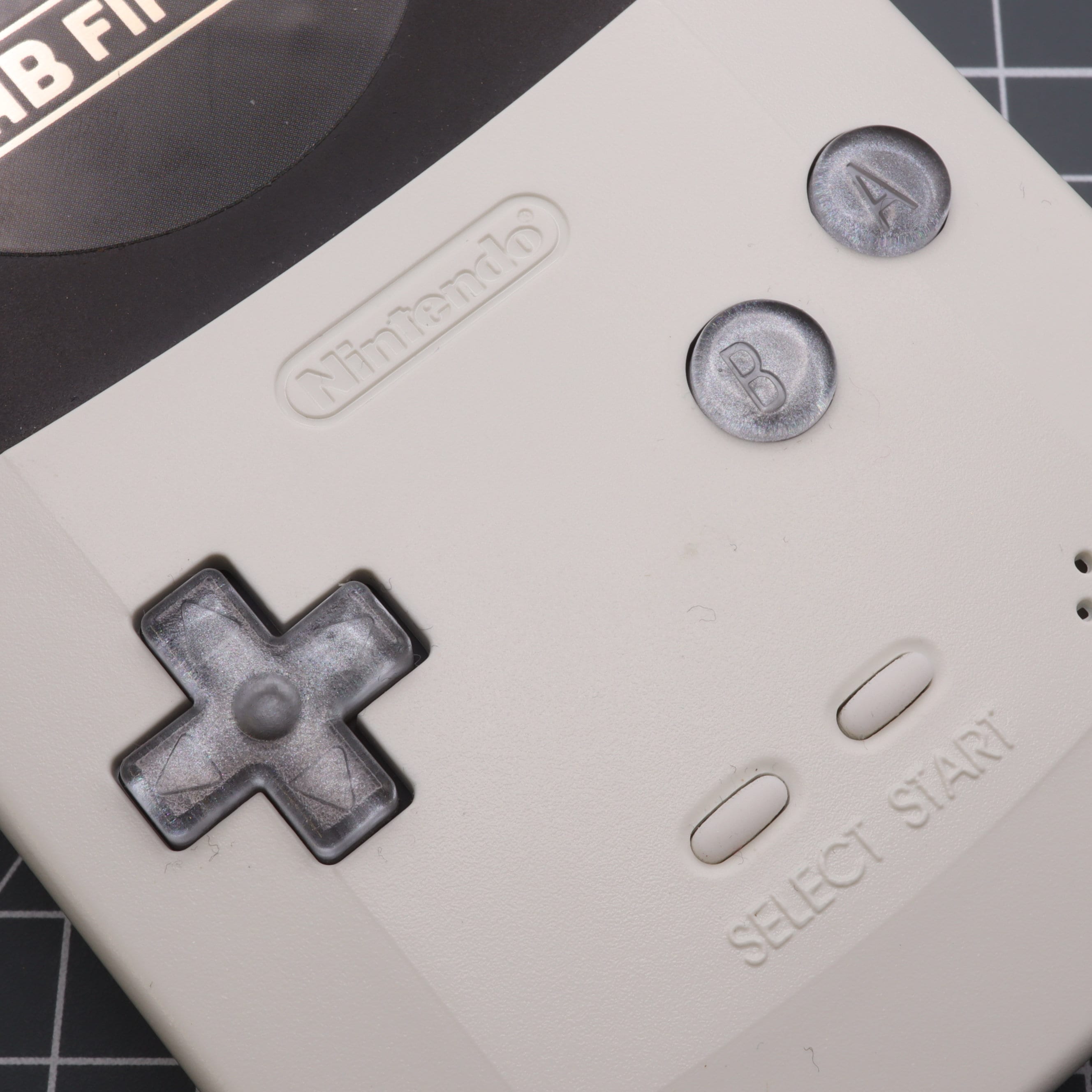 Game Boy Color Custom Resin Buttons Metallic Silver - Etsy