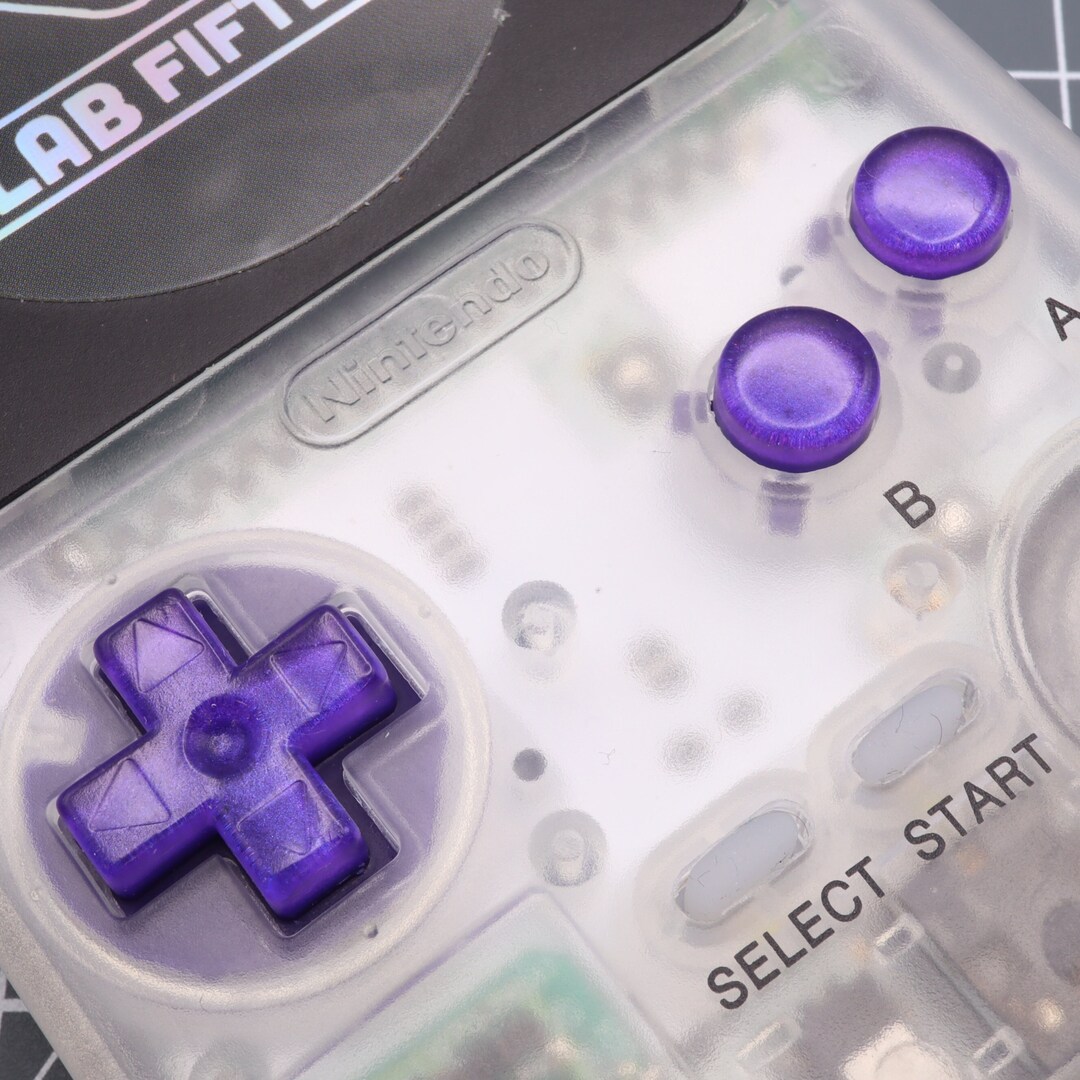 Game Boy Pocket Custom Resin Buttons Grape Candy - Etsy