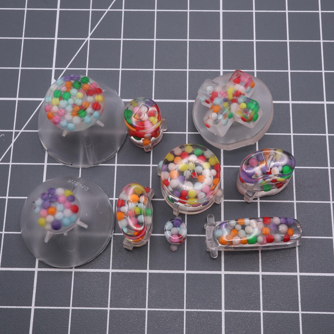 Nintendo Gamecube Custom Resin Buttons 100's & 1000s Sprinkles - Etsy