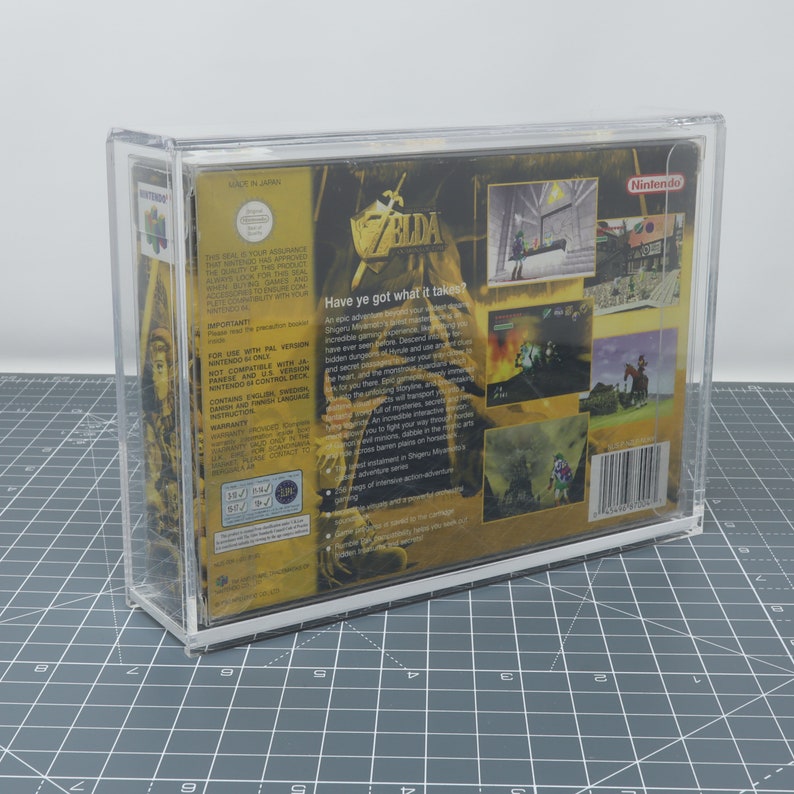 Nintendo N64 Boxed Game Acrylic Display Show Case - Etsy