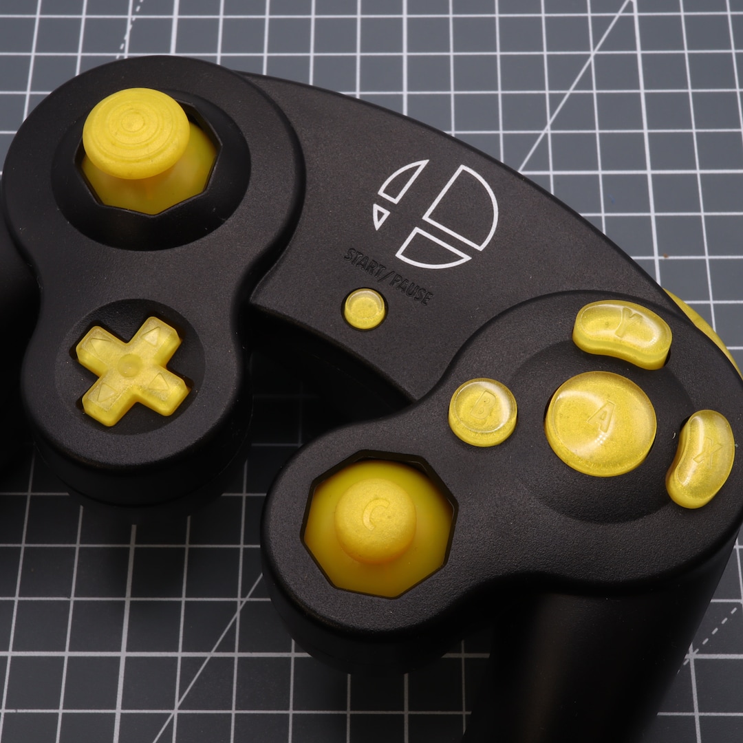 Nintendo Gamecube Custom Resin Buttons Lemon Candy Yellow - Etsy