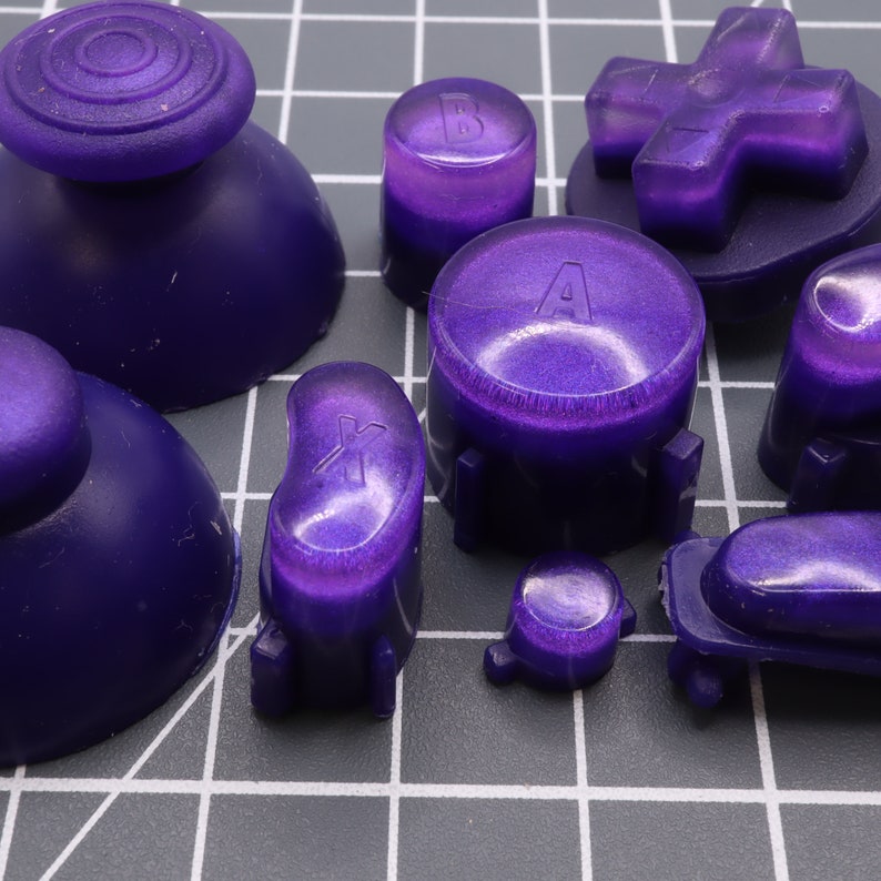Nintendo Gamecube Custom Resin Buttons Grape Candy Purple - Etsy