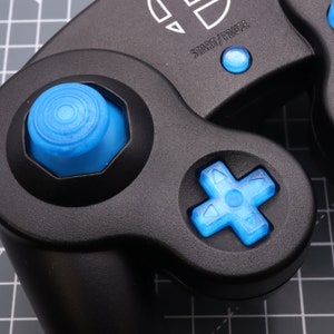 Nintendo Gamecube Custom Resin Buttons Blueberry Candy Blue - Etsy