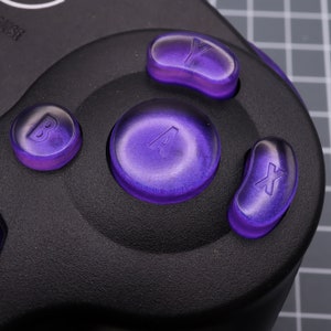 Nintendo Gamecube Custom Resin Buttons Grape Candy Purple - Etsy
