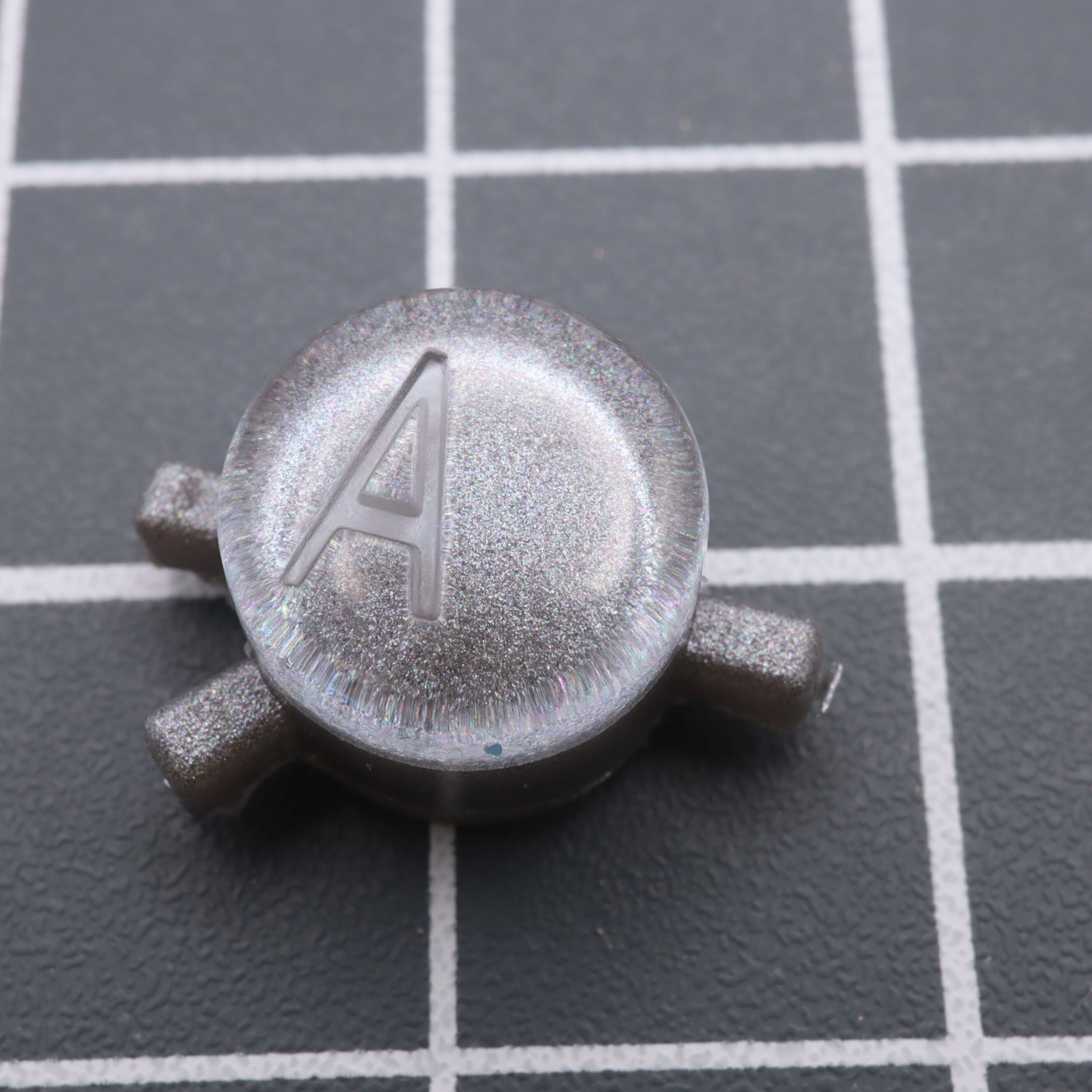 Game Boy Color Custom Resin Buttons Metallic Silver - Etsy