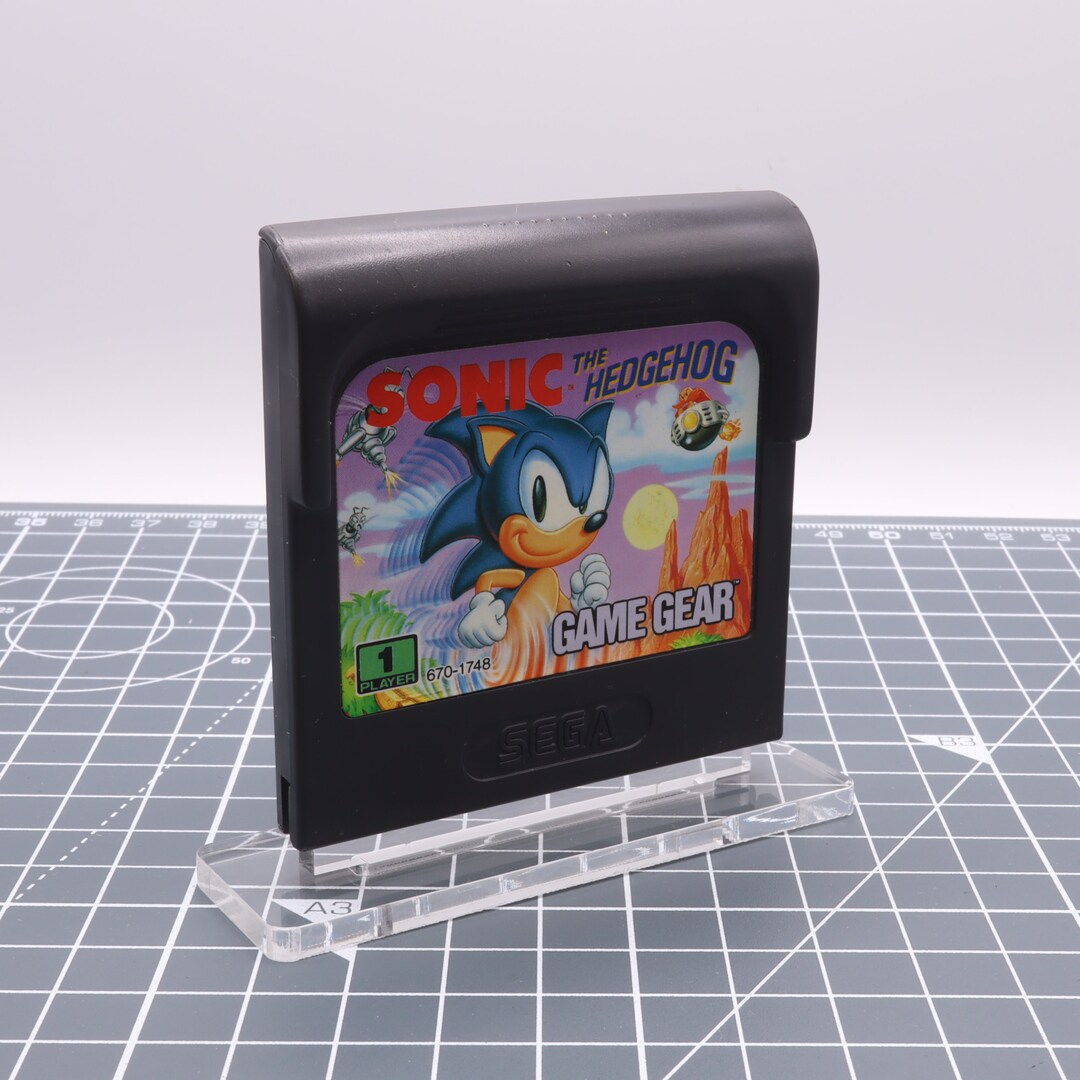 Sega Game Gear Codemasters Cart Cartridge Acrylic Display Stand - Etsy