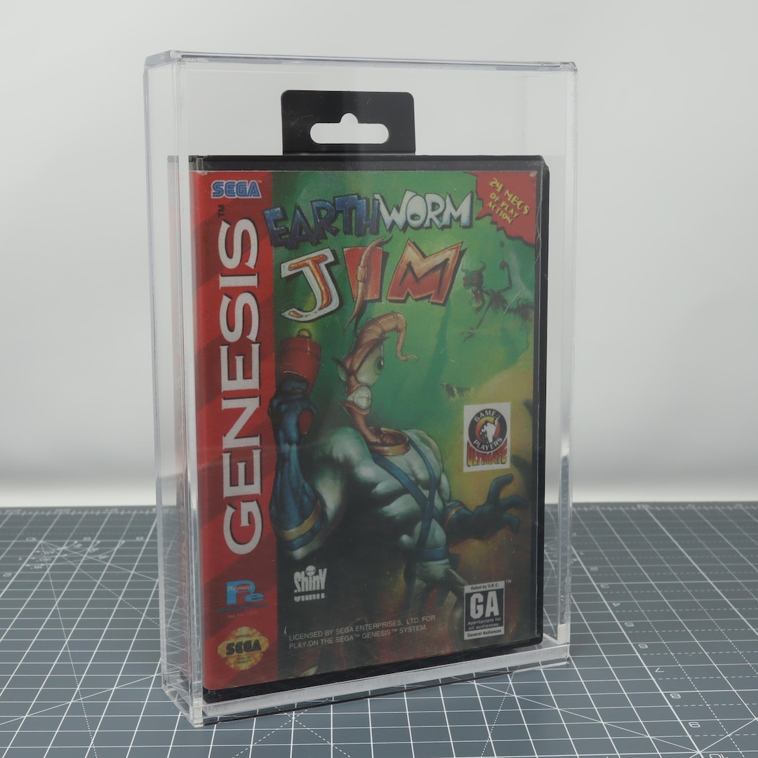 Sega Genesis Boxed Game Acrylic Protective Display Show Case - Etsy
