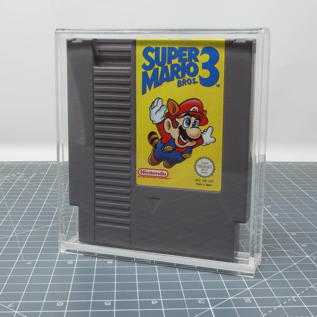 Nintendo NES Game Cart Acrylic Protective Display Show Case Box - Etsy