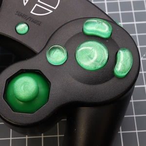 Nintendo Gamecube Custom Resin Buttons Lime Candy Green - Etsy