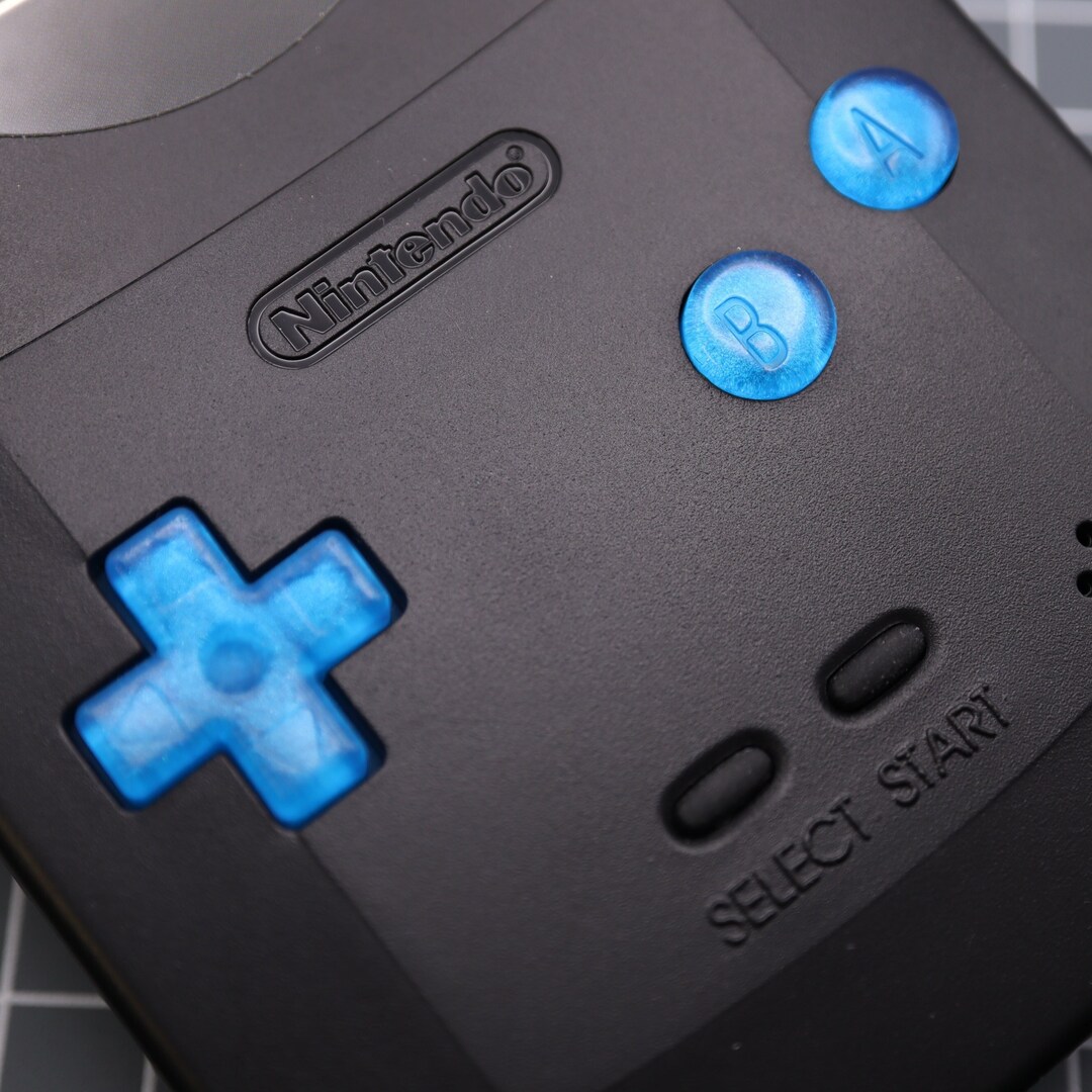 Game Boy Color Custom Resin Buttons Blueberry Candy - Etsy