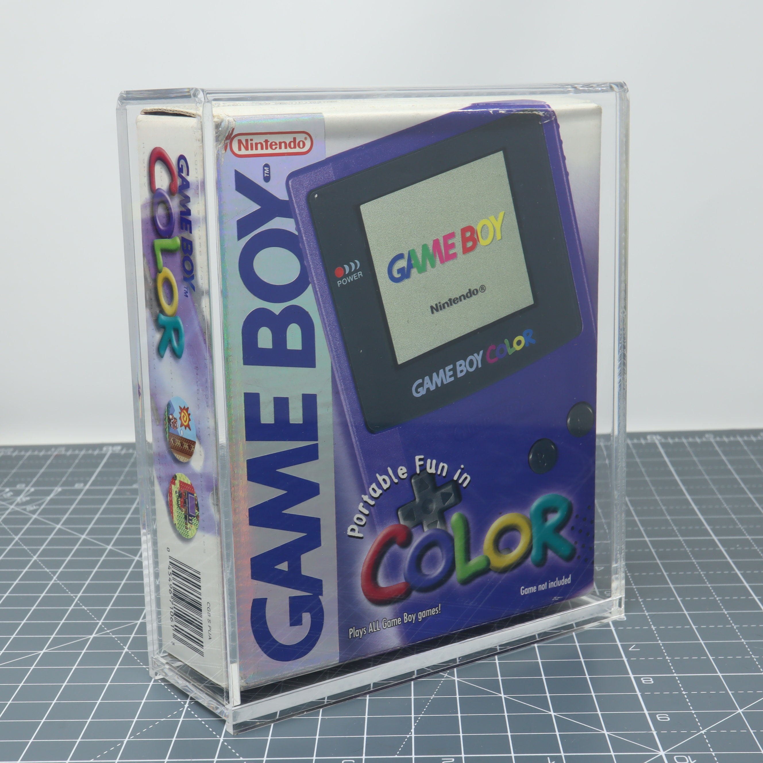 Game Boy Color Boxed Console Acrylic Display Show Case Box | Etsy