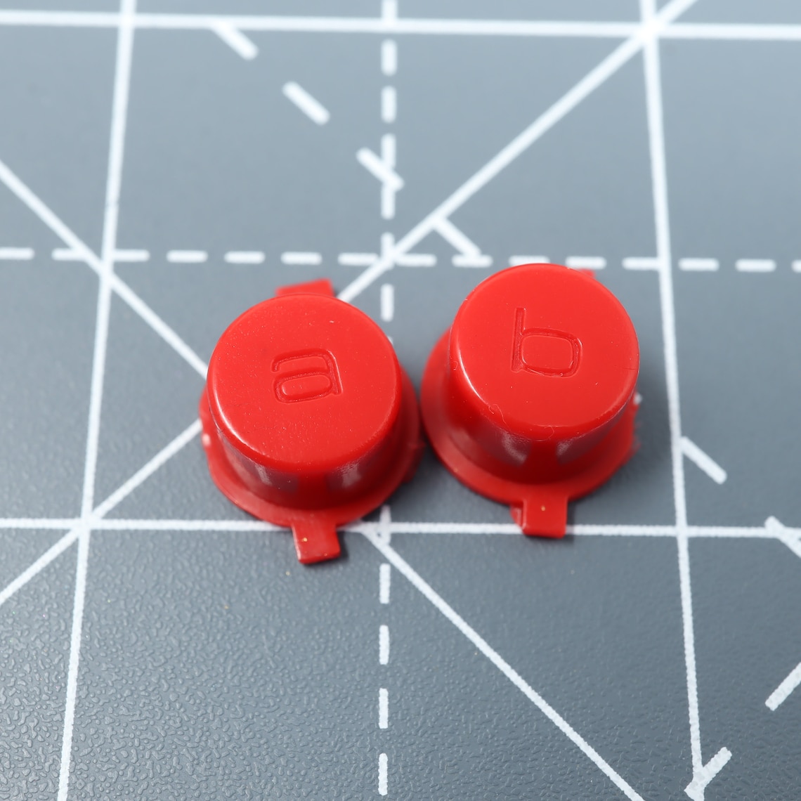 Game Boy Micro Custom Resin Buttons NES Red - Etsy