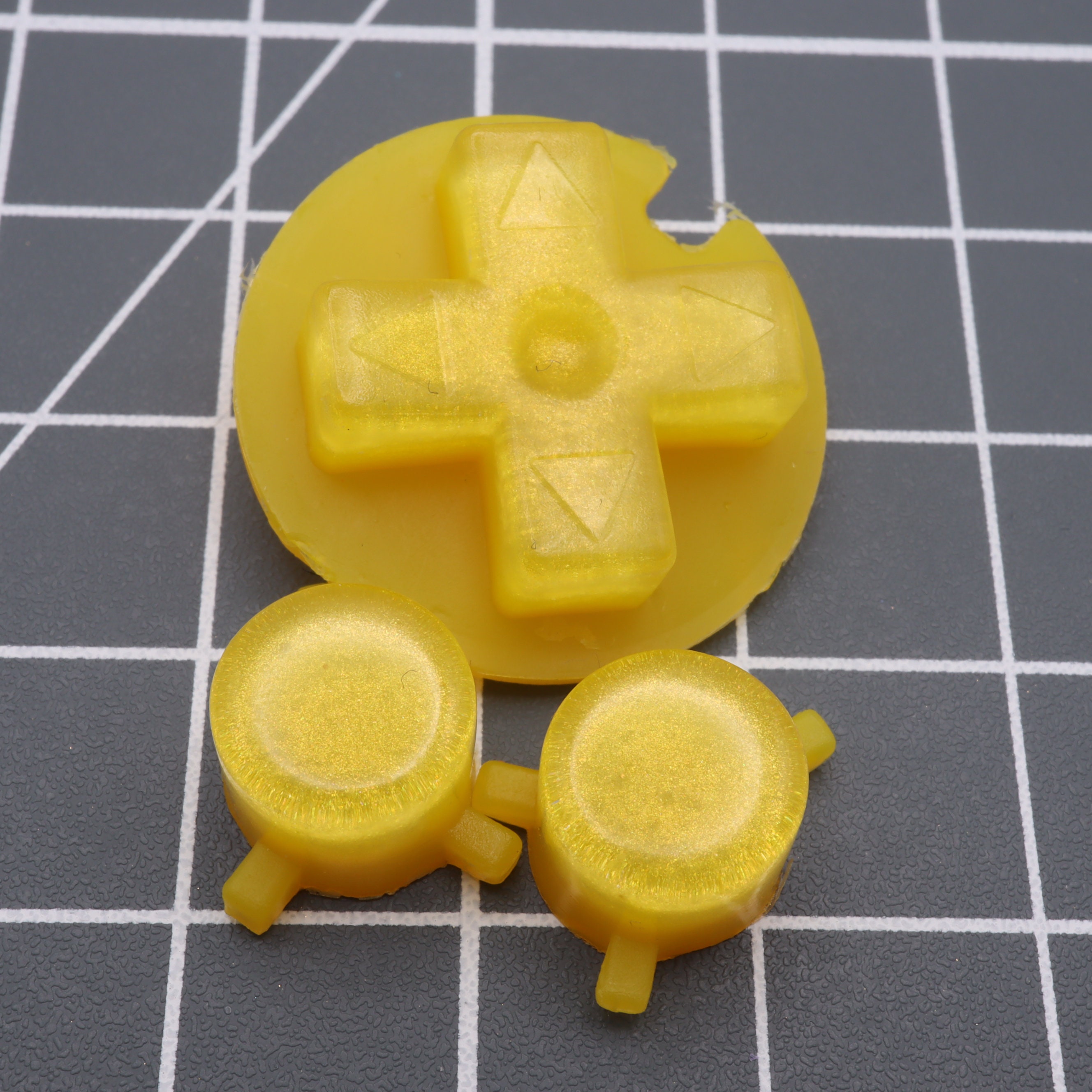 Game Boy Pocket Custom Resin Buttons Lemon Candy - Etsy