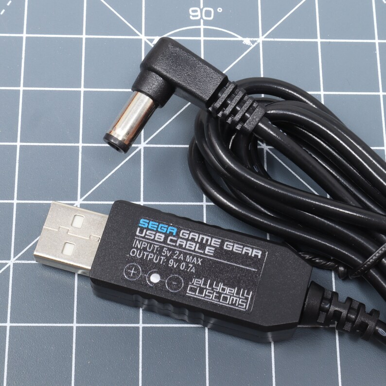 Sega Game Gear 9v USB Cable for UKEurope & Japan Consoles | Etsy