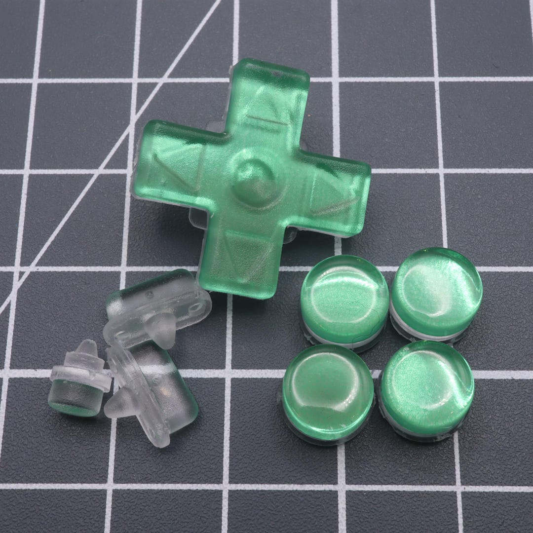 Miyoo Mini V4 & Mini Plus - Custom Button - Chrome Green - Etsy