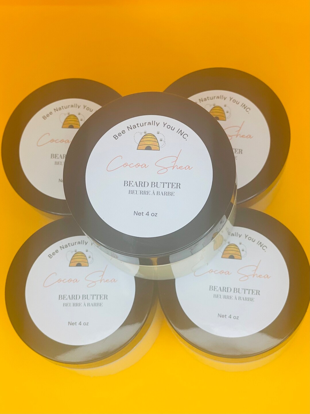 Cocoa Shea Beard Butter: Natural & Organic Beard Care (4oz) - Etsy