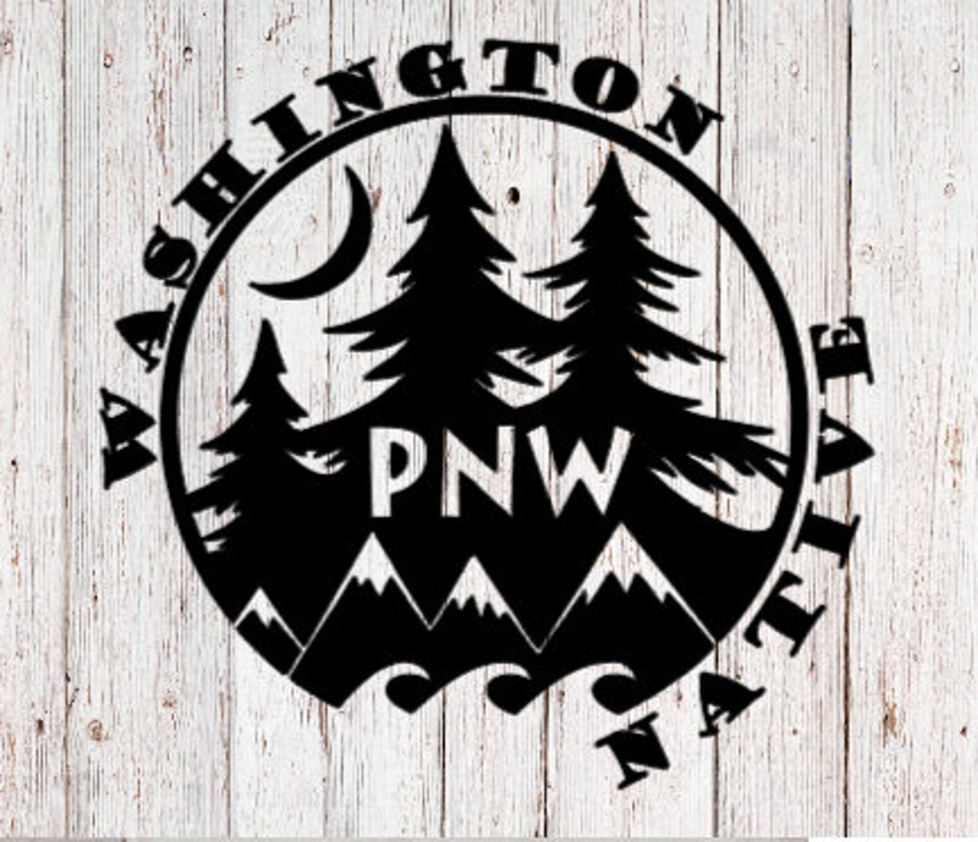 Washington Native SVG, PNW SVG, Pacific Northwest - Etsy