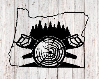 Logger Svg Logging Svg | Etsy Canada