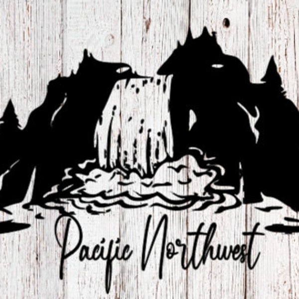 Pacific Northwest Svg - Etsy