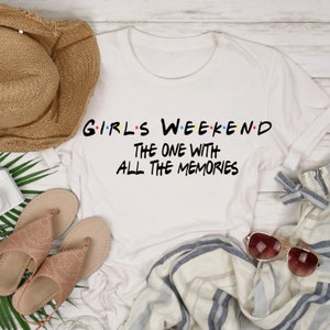 Girls Weekend SVG: Friends Font, Girls Trip Design (digital Download ...