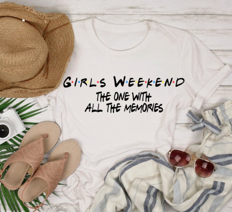 Girls Weekend SVG: Friends Font, Girls Trip Design (digital Download ...