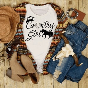 Country Girl SVG, Cowgirl, Western SVG , Horse SVG, - Etsy