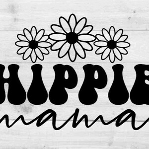 Hippie Mama SVG PNG, Digital Download, Earthy, Holistic, Hippie - Etsy