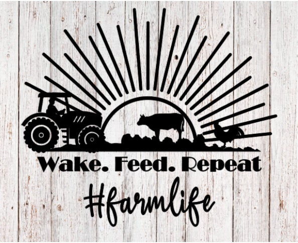 Farmlife SVG Farm Life SVG Farmer - Etsy