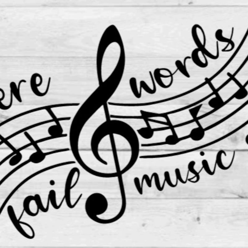 Music Svg - Etsy