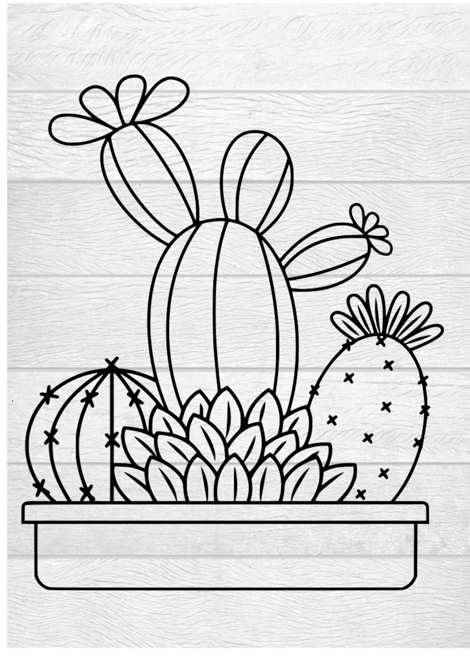 Cactus SVG Cacti SVG Plants Svg Digital Download - Etsy