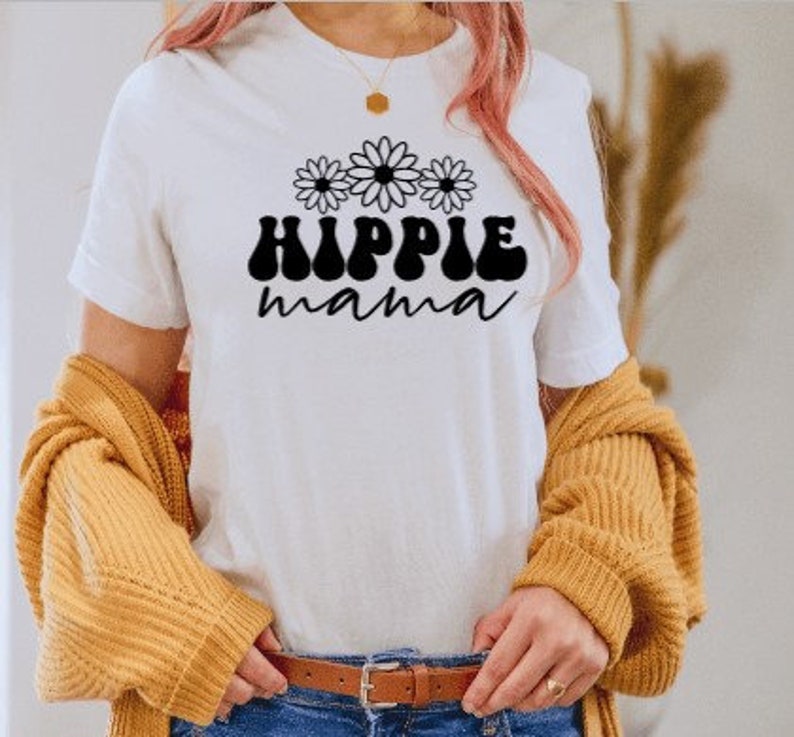 Hippie Mama SVG PNG Digital Download Earthy Holistic - Etsy