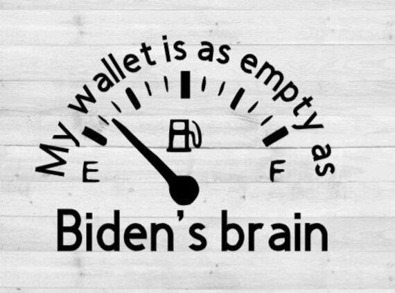 Funny Gas Price SVG Car Decal Biden FJB Let's Go - Etsy
