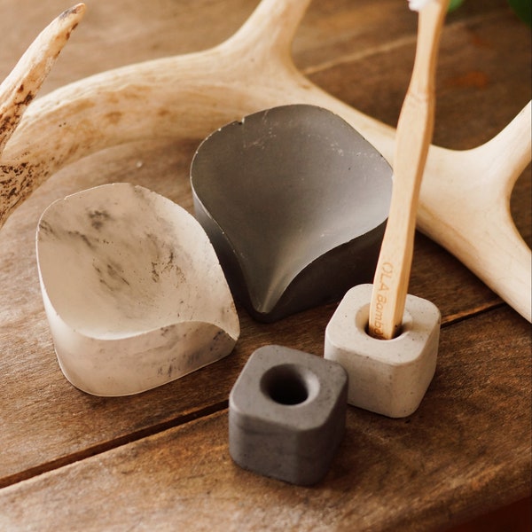 Concrete Dish - Etsy