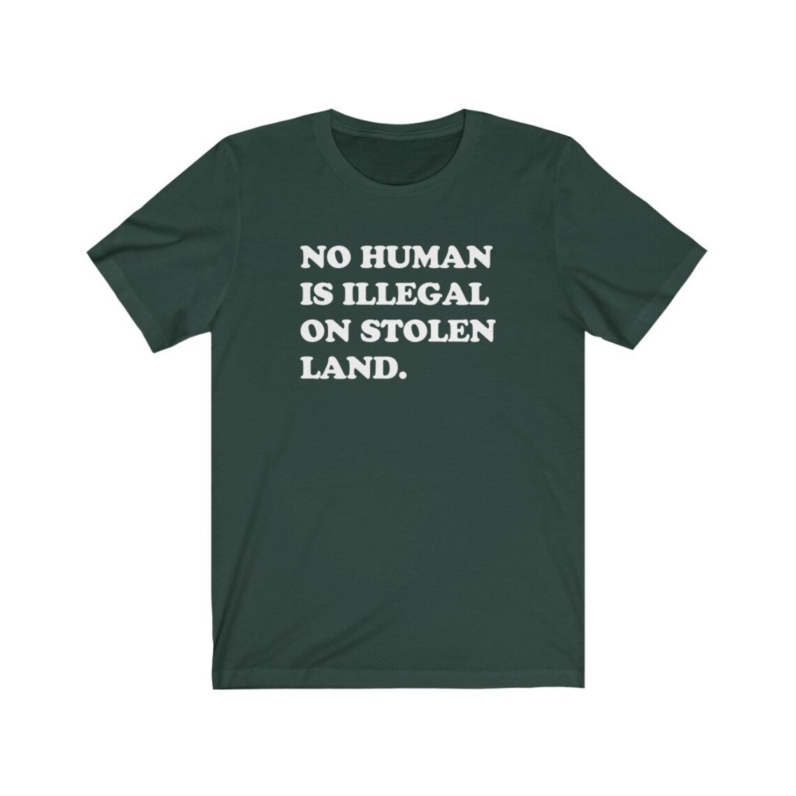 No Human is Illegal Shirt Political Shirt Protest Shirt - Etsy