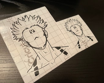 Sukuna Decal | Etsy