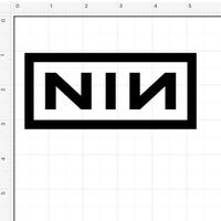NINE INCH NAILS Sticker 4 X 2" [weatherproof Vinyl Bumper Decal] [nin ...