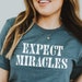 Expect Miracles SVG, Believer PNG, Positive Quote Svg, Trendy Shirt ...