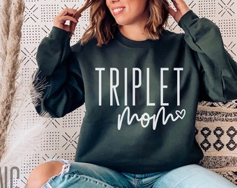 Triplet Mom Svg Png Instant Download - Etsy