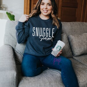 Snuggle Season SVG, PNG, Cute Winter Instant Download, Winter Weather ...