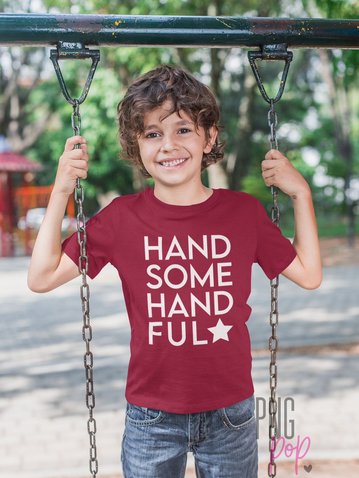 Handsome Handful SVG, PNG, Funny SVG for Boys, Toddler Boy Svg, Shirt ...
