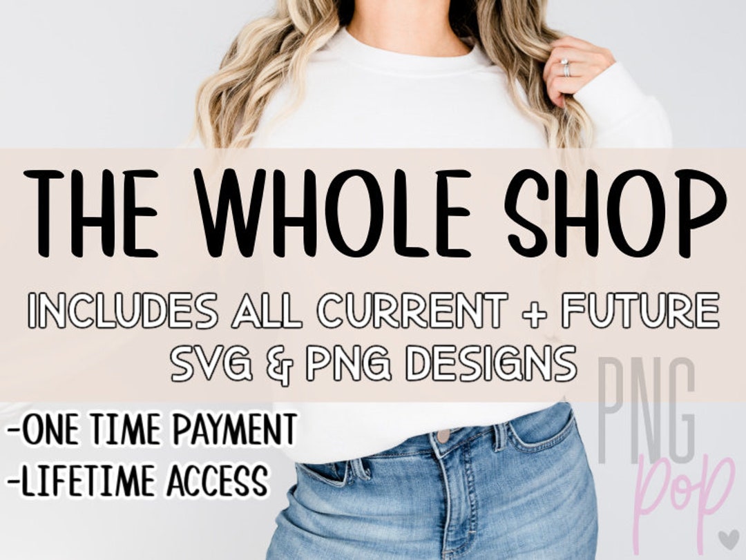 Whole Shop DESIGN Bundle, Entire Shop Bundle, Full Access Shop Pass ...