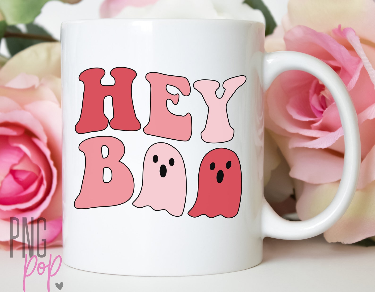 Hey Boo Valentine SVG PNG Cute Valentine's Day SVG Png | Etsy