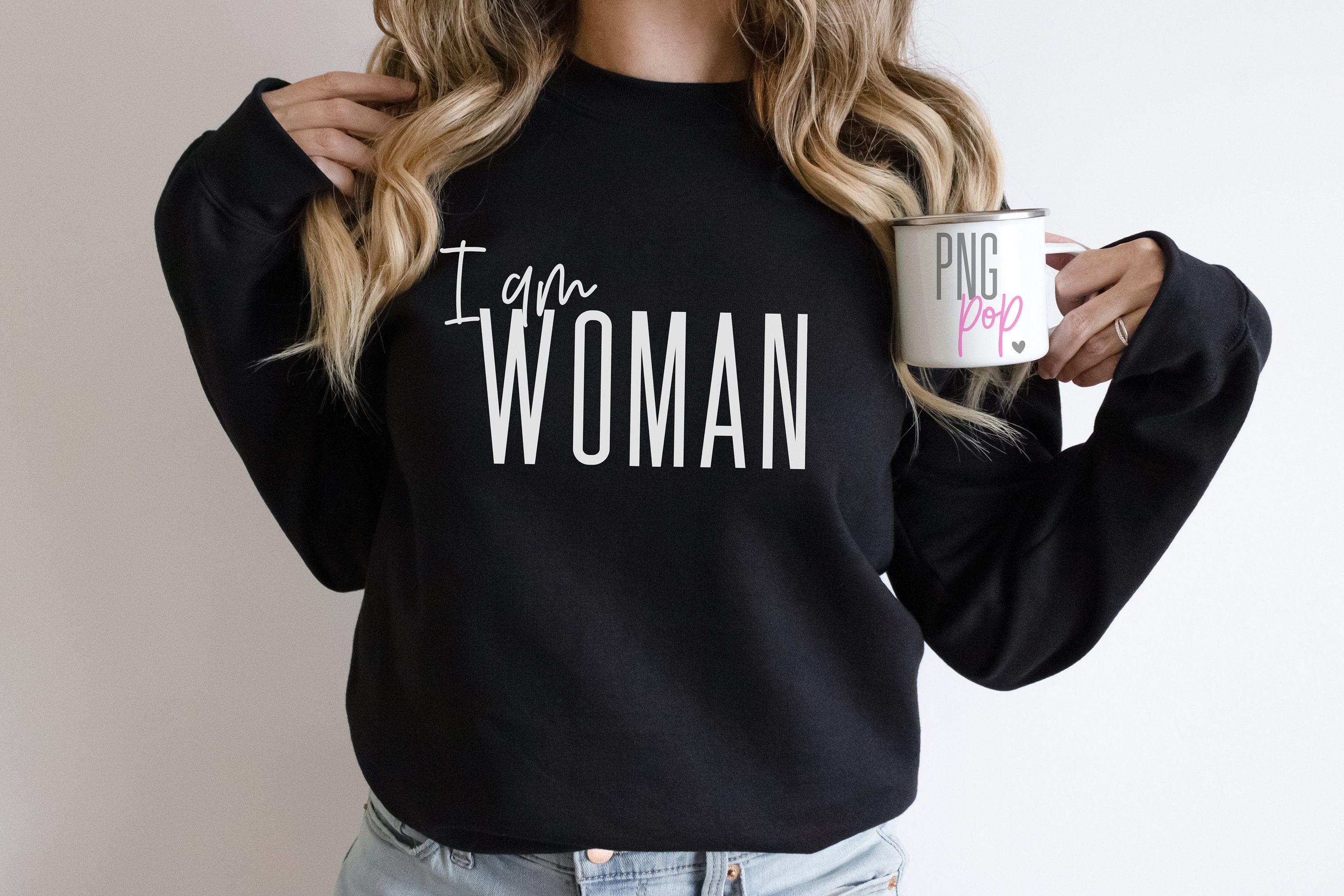 I Am Woman SVG PNG Women Empowerment Instant Download - Etsy