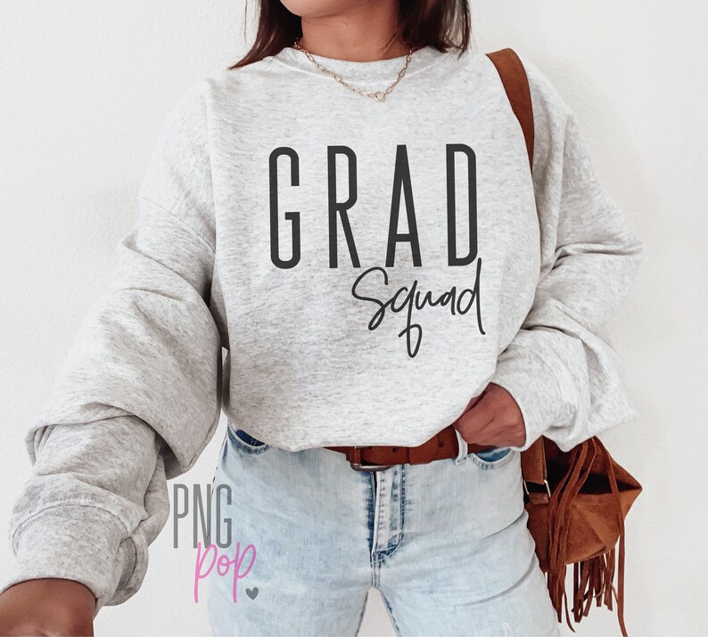 Grad Squad SVG Graduation Squad PNG Class of 2022 Svg - Etsy