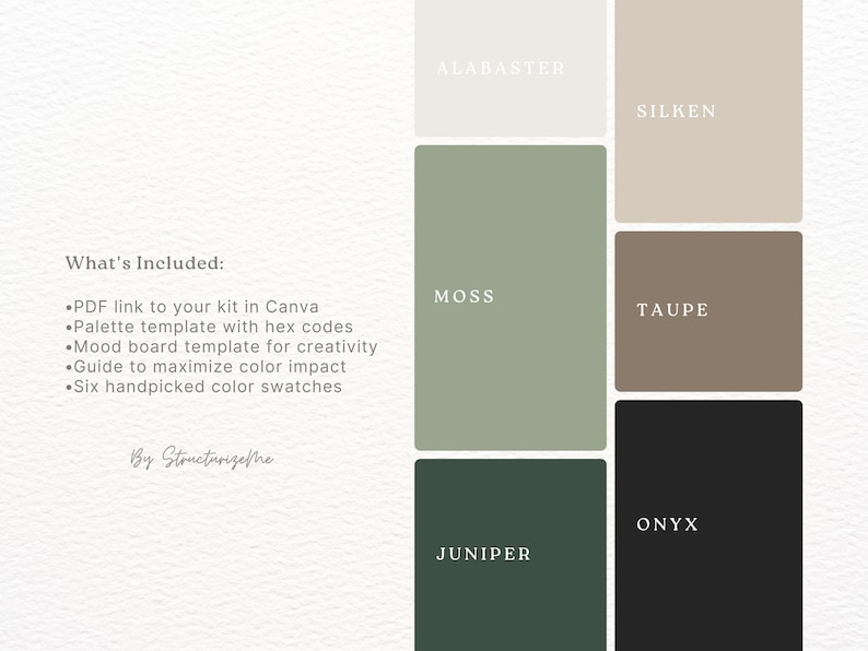 Professional Business Branding Color Palette Forest Green and Sage ...