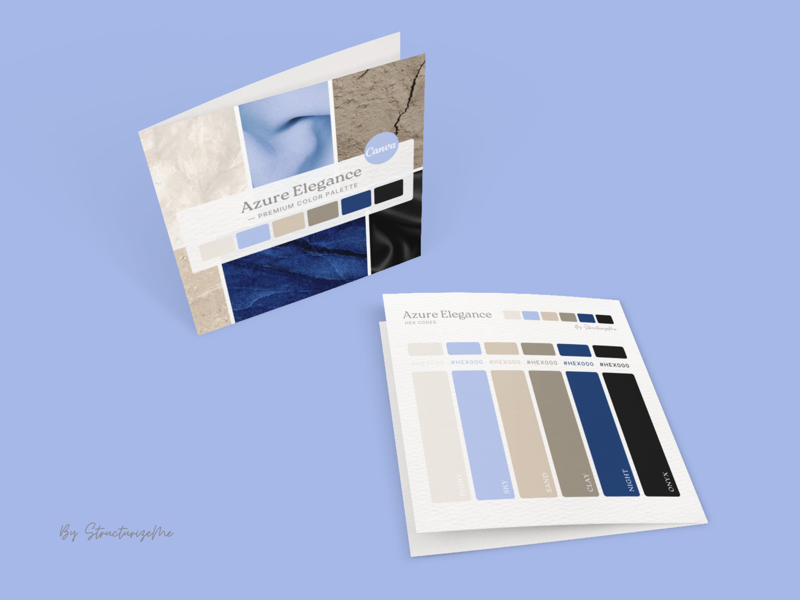 Professional Business Branding Color Palette Cream Light Blue Brown ...