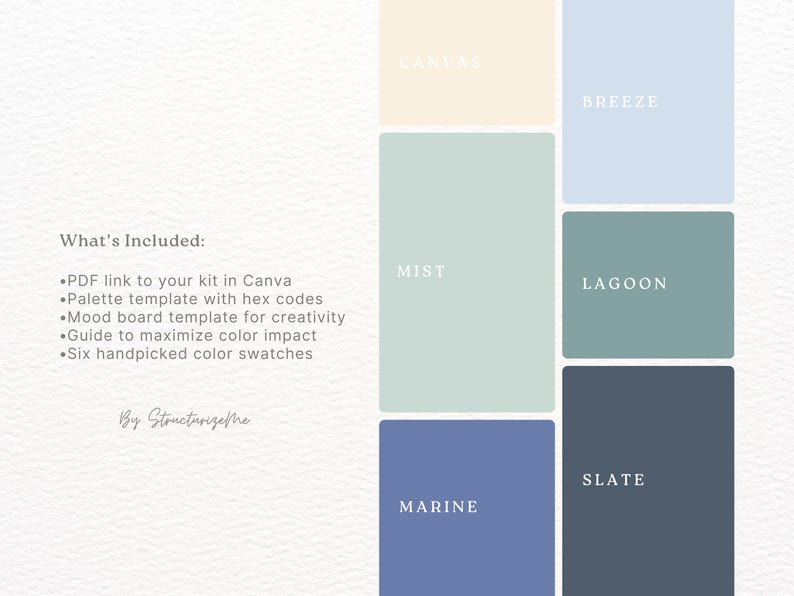 Professional Business Branding Color Palette Beige Cream Blue Sage ...