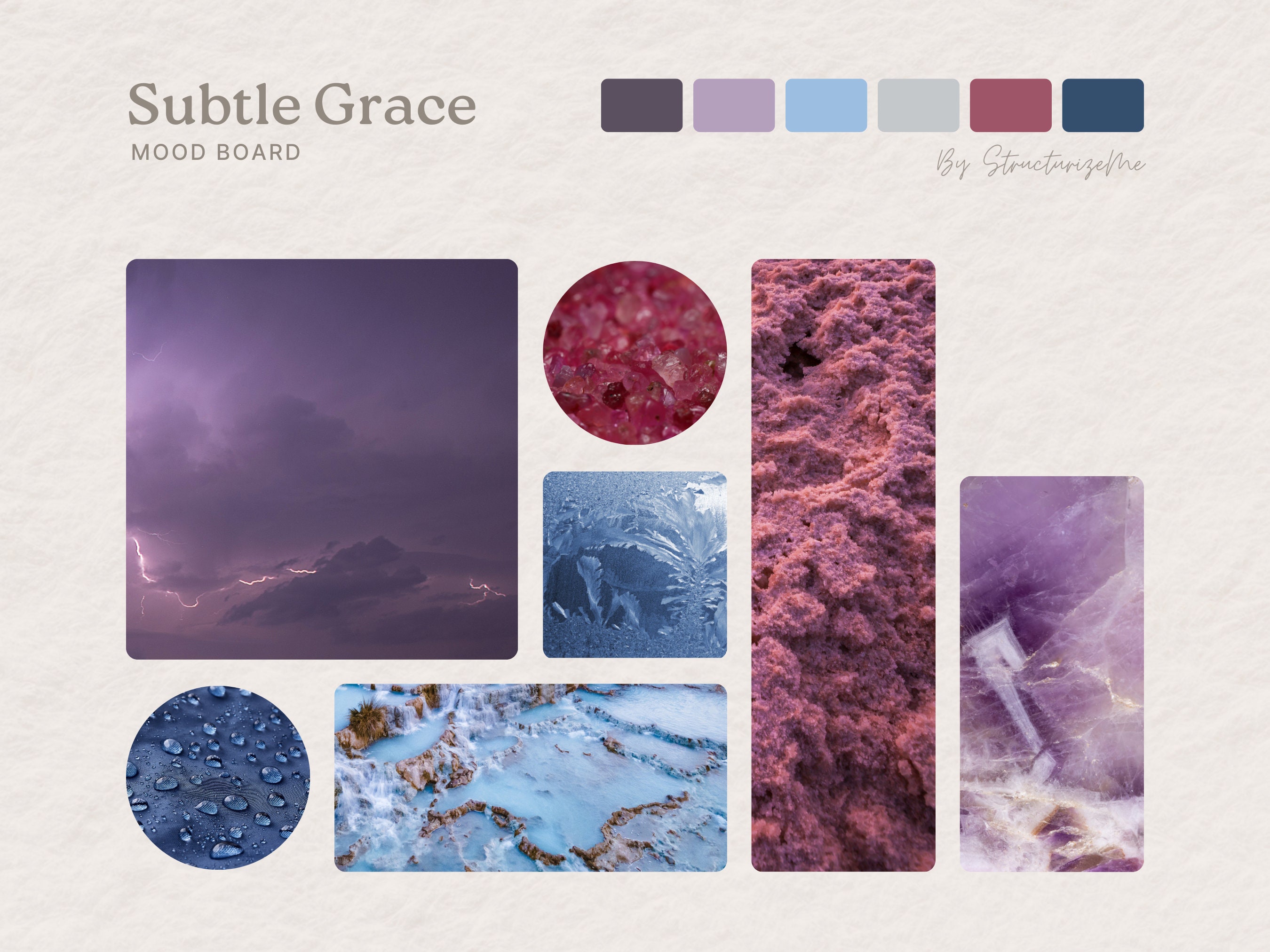 Brand Identity Color Palette Kit Editable Canva Color Palette With Hex ...